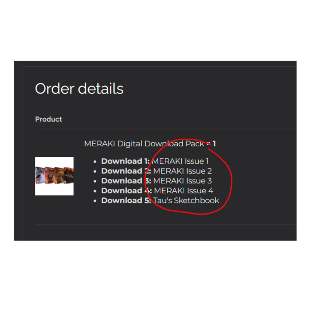 MERAKI Digital Deluxe Download Pack - MERAKI